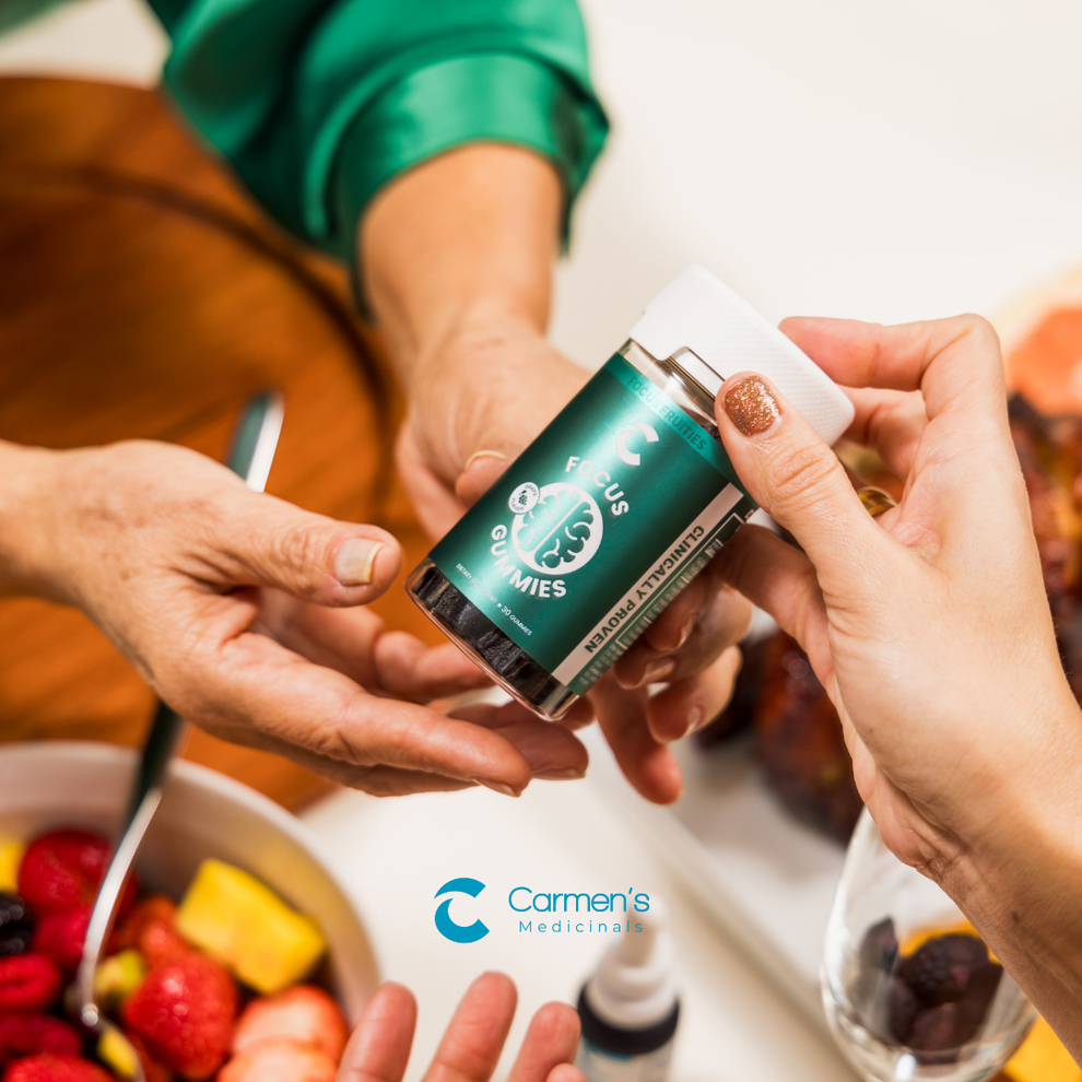 Focus Gummies - Brain & Memory Support – Carmens Medicinals
