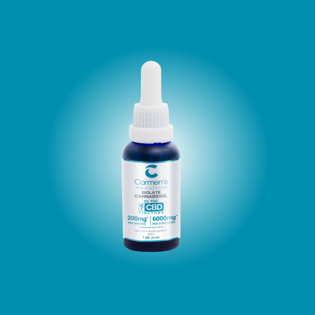 Isolate CBD Oil - 6000mg – Carmens Medicinals