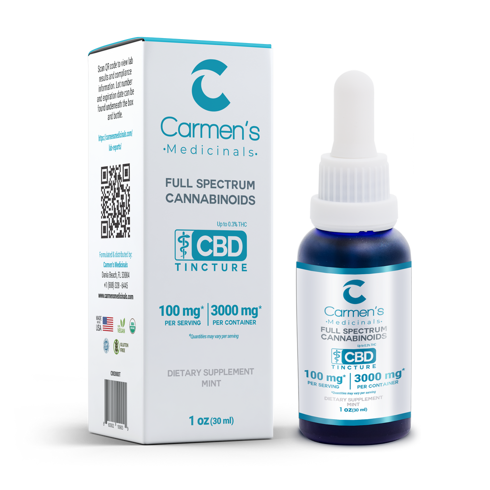 CBD Oil - 3000mg – Carmens Medicinals